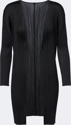Pleats Please Issey Miyake Cardigan Basics