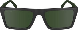 Lacoste Homme, Accessoires, Noir, Taille: 56 MM Lunettes de soleil