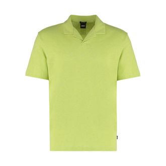 HUGO BOSS Saum mit Seitenschlitzen - - Tops - Herren - Gr&uuml;n - S