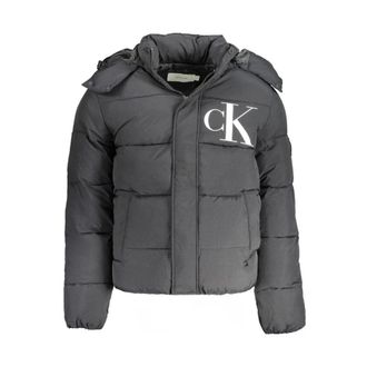 Calvin Klein Logo Puffer Jacket - - Jackets - Herren - Schwarzk - 2XL