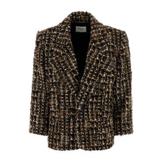 Saint Laurent Damen, Jacken, Mehrfarbig, MGr&ouml;&szlig;e