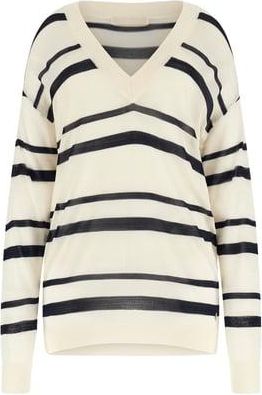 Guess Pull col V &agrave; rayures