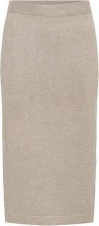 Saint Tropez Femme, Jupes, Beige, Taille: 46 FR Midi Skirts