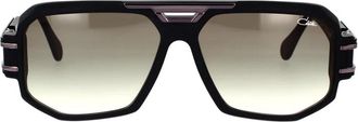 Cazal Vintage Piloten Sonnenbrille Gr&uuml;n Verlauf - - Accessories - unisex - Schwarzk - 60 MM