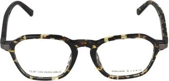 Police unisex, Accessoires, Multicolore, Taille: 51 MM Vplc54 Eyeglasses