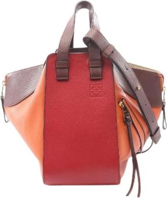 Loewe Pre-owned Hammock Small Leather 2way Bag - Femme - Pre-owned - Multicolore - Taille: ONE Size