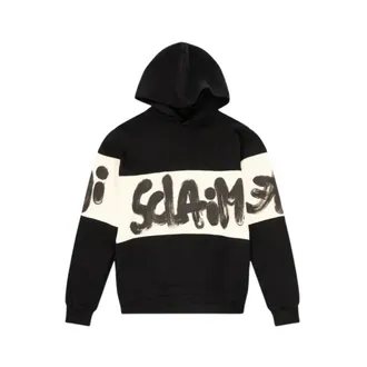 Disclaimer Hoodie mit Logo-Band - - Sweatshirts & Hoodies - Herren - Schwarzk - S