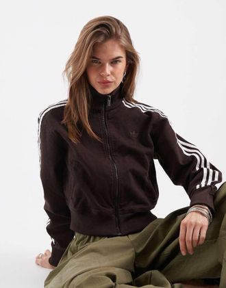 adidas Originals Firebird - Haut de surv&ecirc;tement - Marron-Brown