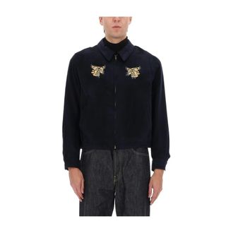 Visvim Norad Blouson (Silk) - - Jackets - Herren - Blau - M