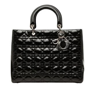 Dior Pre-owned Lady Dior Handtasche - - Pre-owned - Damen - Schwarzk - ONE SIZE