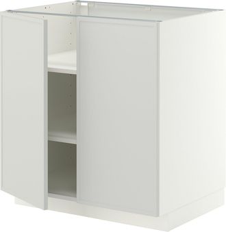 IKEA METOD Unterschrank m B&ouml;den/2T&uuml;ren