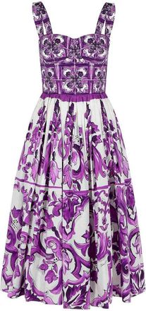 Dolce & Gabbana Kurzes Kleid - Lila