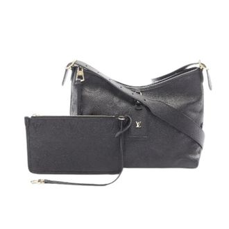 Louis Vuitton Sac &agrave; bandouli&egrave;re Pre-owned Carryall Zip NM PM en cuir Monogram Empreinte - Femme - Pre-owned - Noir - Taille: ONE Size