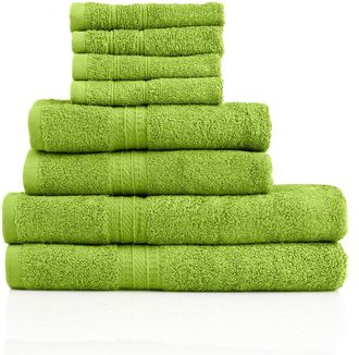 Sport-Tec Handtuch Set 8-TLG., 4 Stück 30x30 cm, 2 Stück 140x70 cm und 2 Stück 100x50 cm