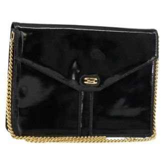 Ferragamo Pre-owned Leather Shoulder Bag - - Pre-owned - Damen - Schwarzk - ONE SIZE