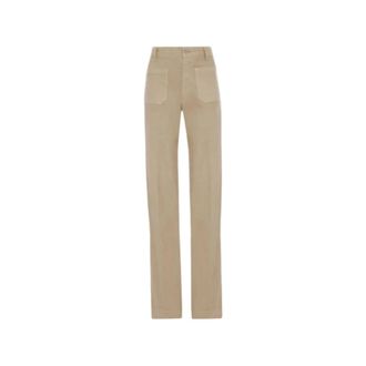 Victoria Beckham Damen, Jeans, Beige, W27Gr&ouml;&szlig;e