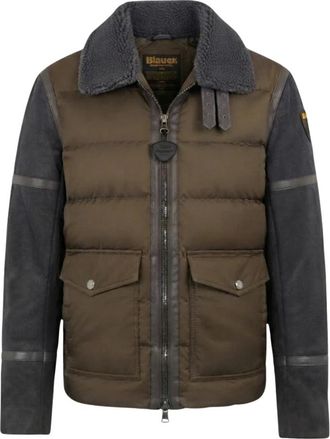 Blauer Herren, Jacken, Braun, MGr&ouml;&szlig;e