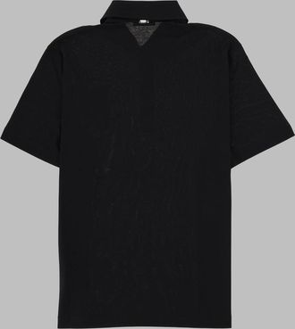 Herno Cotton Polo Shirt - Black