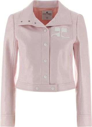 Courr&egrave;ges Damen, Jacken, Rosa, XSGr&ouml;&szlig;e