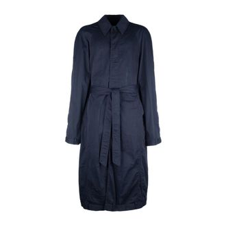 Balenciaga Dekonstruierter Baumwollmantel - - Coats - Herren - Schwarzk - S