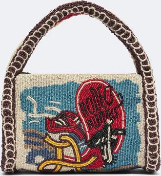 Alemais Al&eacute;mais Sac port&eacute; &eacute;paule Ace Small &agrave; perles
