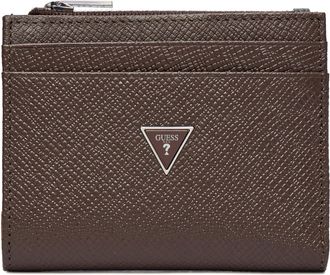 Guess Geldb&ouml;rse Guess SMMISB LEA03 Dunkelbraun
