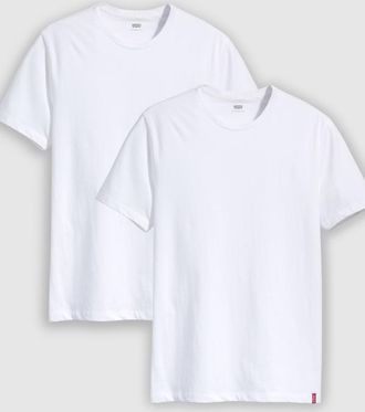 Levi's T Shirt Lot De 2 - Homme - Blanc / White - 2XL