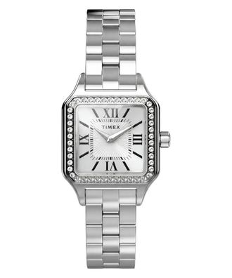Timex Addison Silber Damen Armbanduhr TW2Y90300