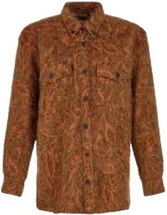 Dries Van Noten Homme, Chemises, Brun, Taille: M Chemise Cromo