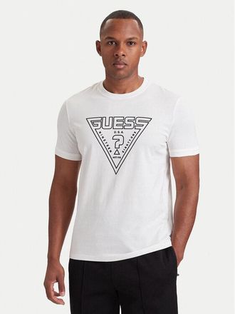 Guess T-Shirt Z6YI20 K5016 Wei&szlig; Regular Fit