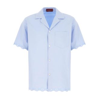 Gucci Stilvolle Hemden Kollektion - - Shirts - Herren - Blau - XS