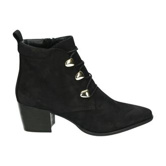 Donna Carolina 46.100.231 Stiefelette mit Absatz - - Shoes - Damen - Schwarzk - 38 1/2 EU
