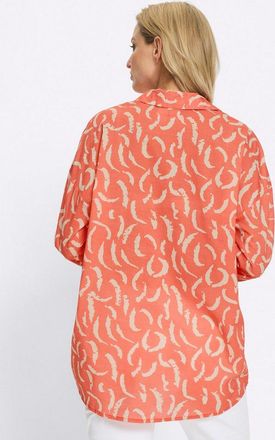 Heine Klassische Bluse Druckbluse Langarm