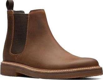 Clarks Clarkdale Easy Chelsea Bottes pour homme, Cuir cir&eacute; dabeille., 9.5 Wide