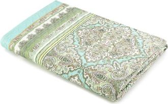 Bassetti MARECHIARO Tagesdecke aus 100% Baumwolle in der Farbe Pistaziengrün V1, Maße: 220x255 cm - 9328497