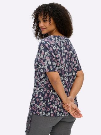 Sheego T-Shirt Shirt Kurzarm