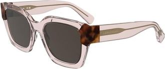 Longchamp Lunettes de Soleil LO771S N 613 TRANSPARENT ROSE/ROSE HAVANA 50/20/140 Femme