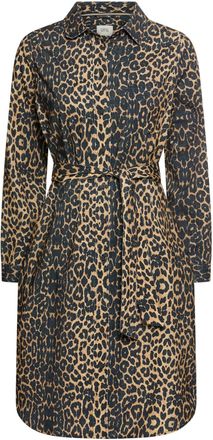 Camel Active Damen Baumwollkleid mit Bindegürtel Leo, Womenswear-M