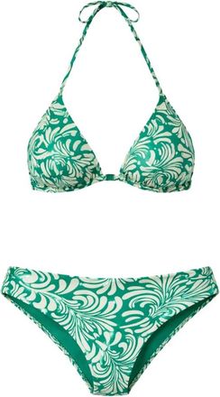Twinset Femme, Maillots de bain, Vert, Taille: 38 FR Triangle Bikini Set