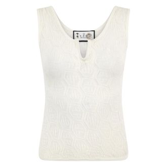 Philipp Plein Damen, Oberteile, Wei&szlig;, SGr&ouml;&szlig;e
