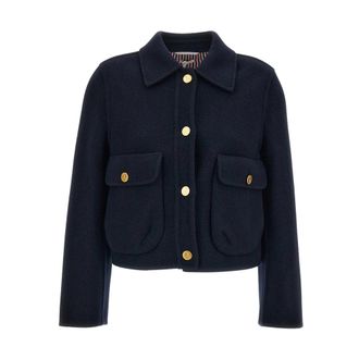 Thom Browne Leichte Jacken - - Jackets - Damen - Blau - XS