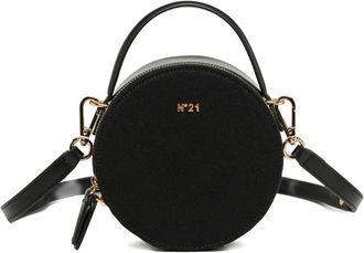 N&deg;21 Femme, Sacs, Noir, Taille: ONE Size Sac Mini Bandouli&egrave;re Rond