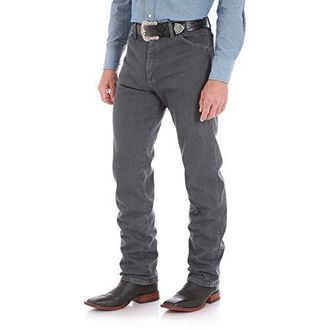 Wrangler Jean Original Fit pour Homme, Gris, 36 W/38 L