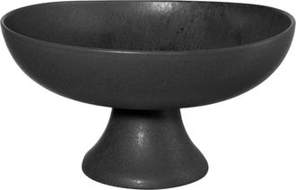 ASA Selection Grande Obstschale auf Fuß Black Iron 33cm