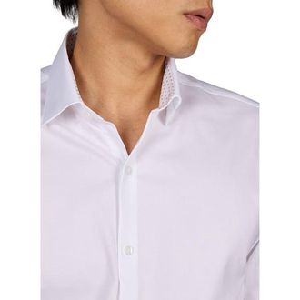 Calvin Klein Chemise droite boutonn&eacute;e unie