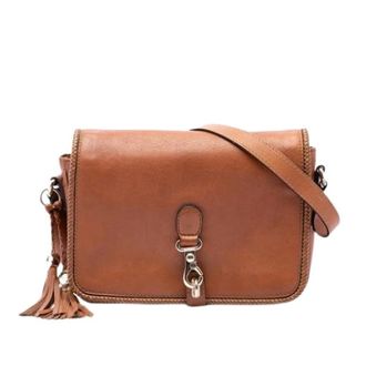 Gucci Sac bandouli&egrave;re Marrakech Pre-owned - Femme - Pre-owned - Brun - Taille: ONE Size