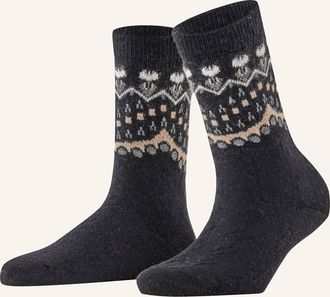 Falke Socken Cosy Wool schwarz