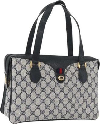 Gucci Sac &agrave; main vintage doccasion - Femme - Pre-owned - Bleu - Taille: ONE Size