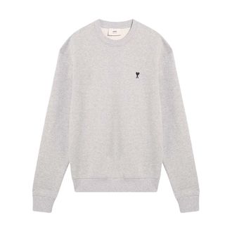 Ami Baumwollpullover - - Sweatshirts & Hoodies - Herren - Grau - L