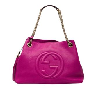 Gucci Sac bandouli&egrave;re vintage doccasion - Femme - Pre-owned - Rose - Taille: ONE Size